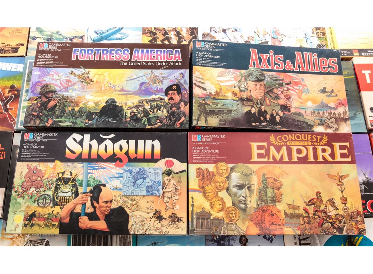 Lot Of 35 Vintage Strategic Board Games lot-of-35-vintage-strategic-board-games