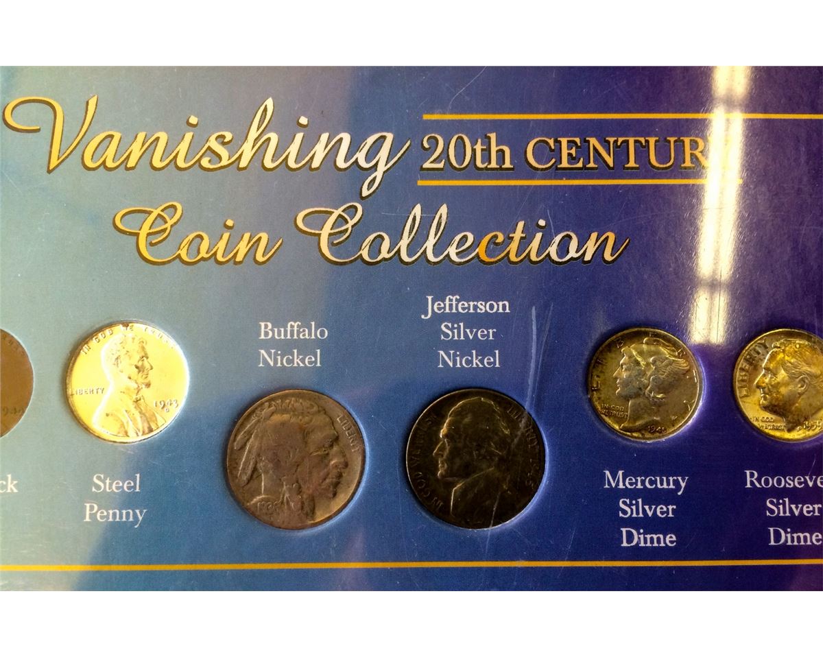 USA; The Original New York Penny in case, Vanishing 20th Century ...