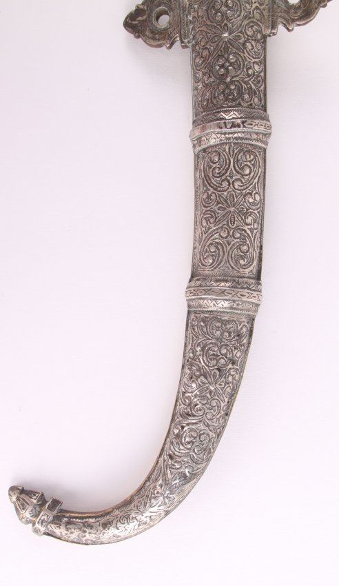 Ornate Koummya Moroccan Berber dagger, Early 20th