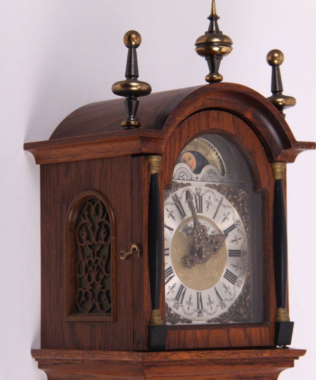 Early 20th Century Wuba Dutch Warmink Wall Clock. This