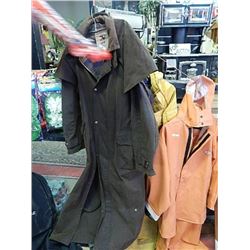 LARGE OIL SKIN COAT - MADE BY KOOLAH OZZY COAT