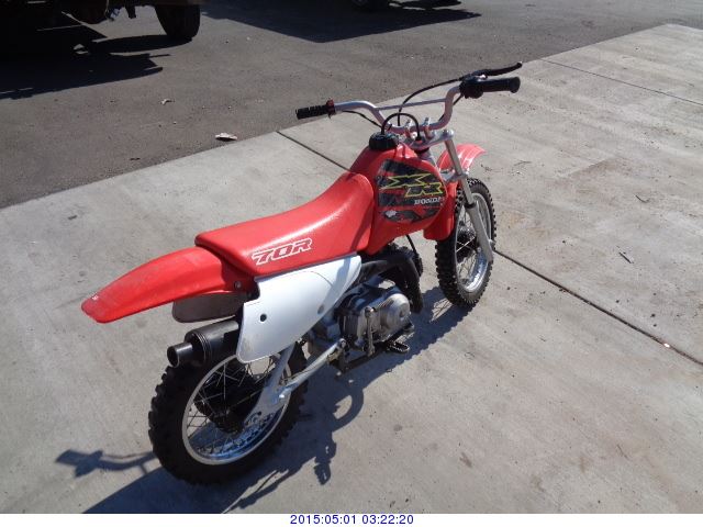 2001 - HONDA XR70R