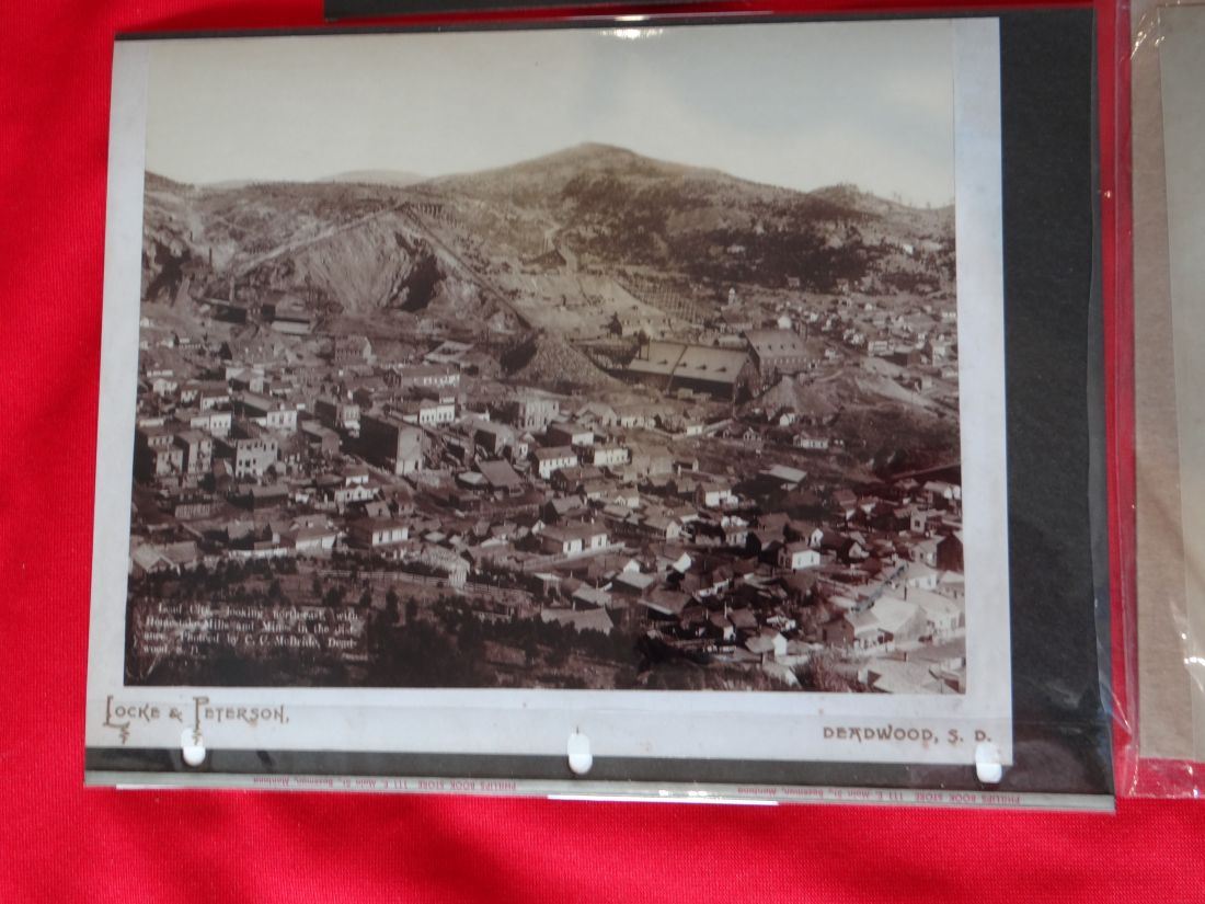 3 Vintage photos of Deadwood & Lead City, SD area by Locke & Peterson ...