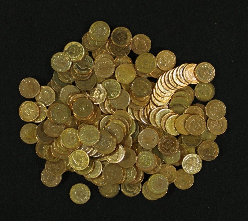 Lot of (139) Indian Head Cents