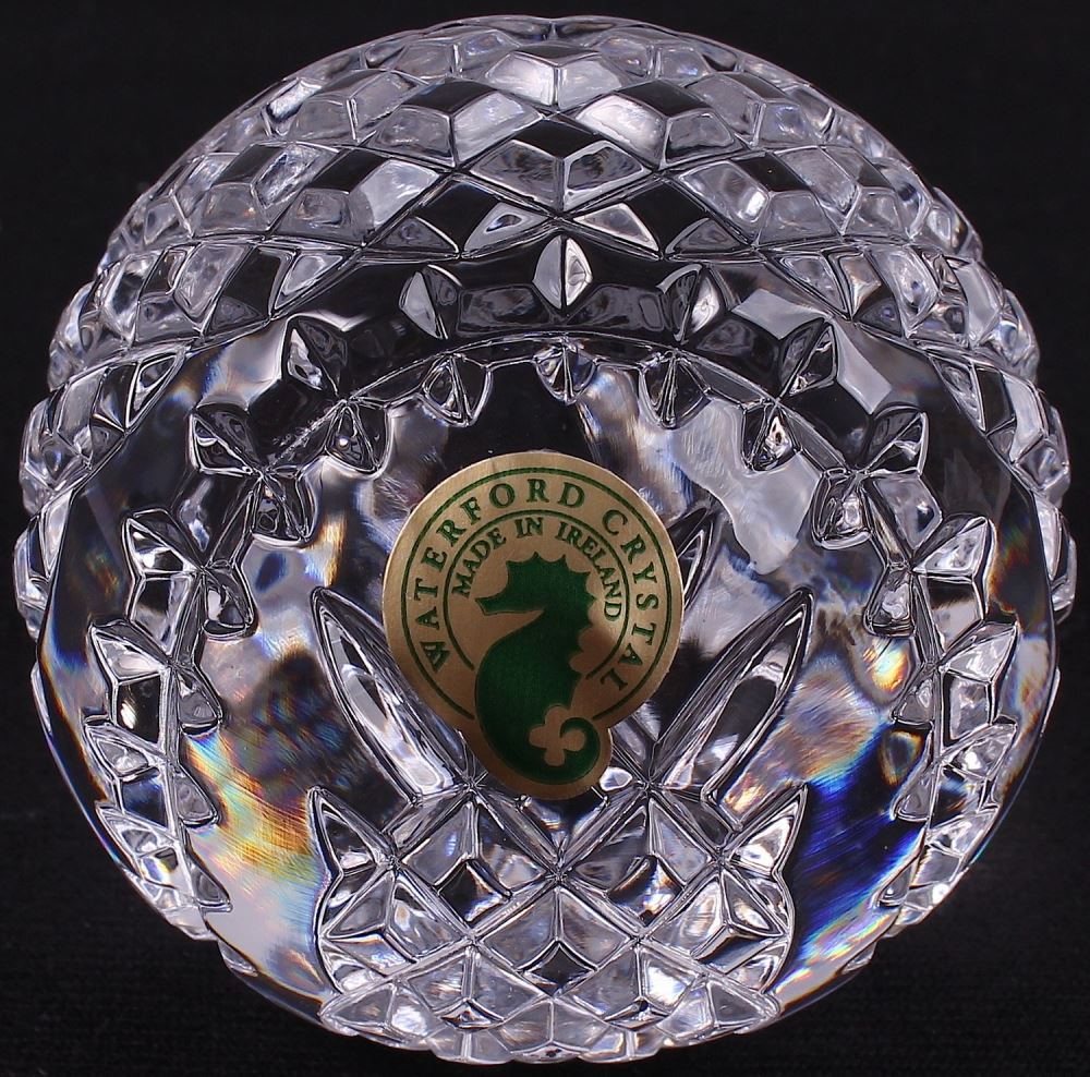 Milwaukee Brewers Waterford Crystal Baseball