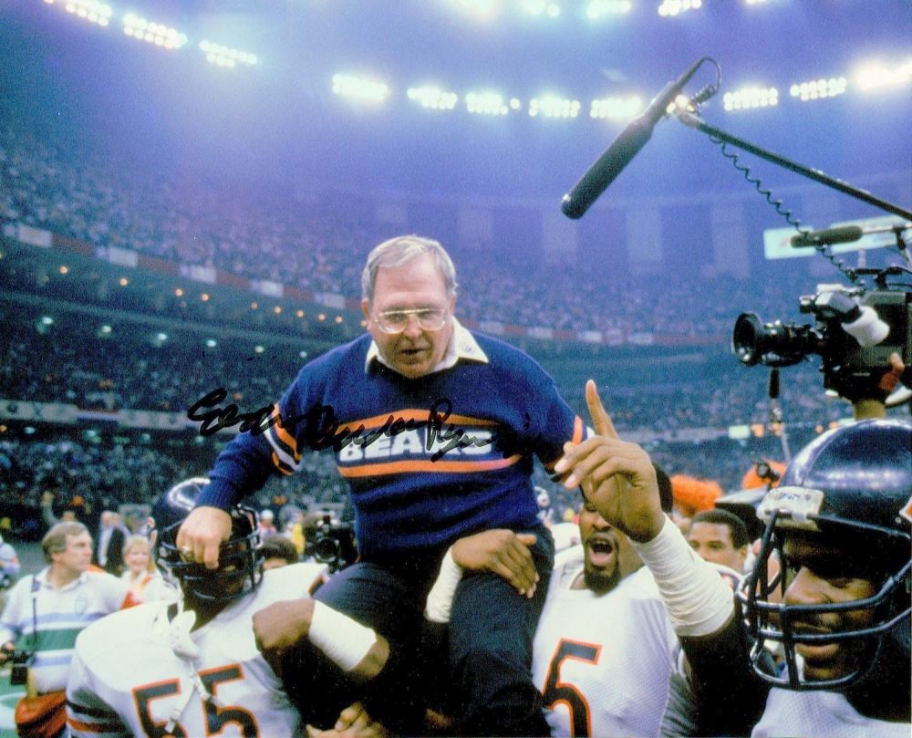 Buddy Ryan Bears Signed 8x10 Photo (PA LOA)