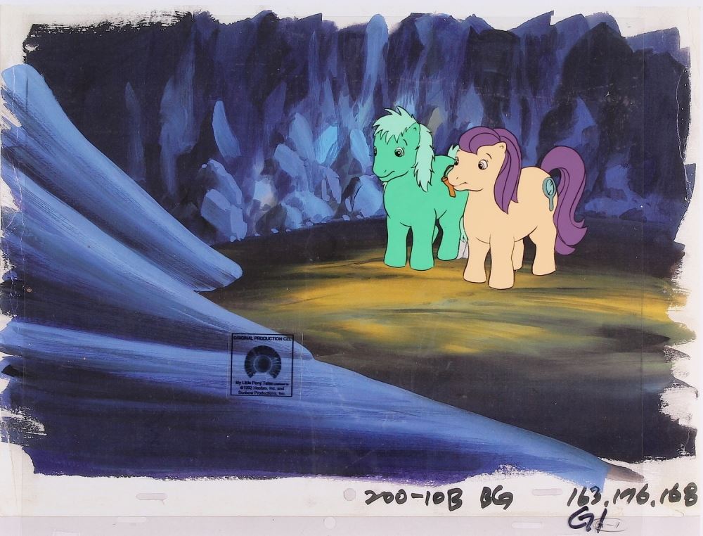 "My Little Pony" Original Hand-Painted Animation Production Cel