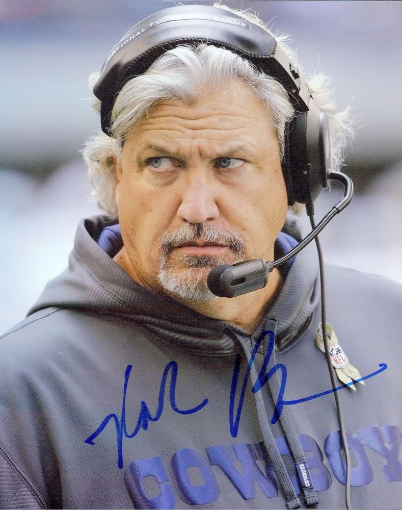 Rob Ryan Signed Cowboys 8x10 Photo (PA LOA)
