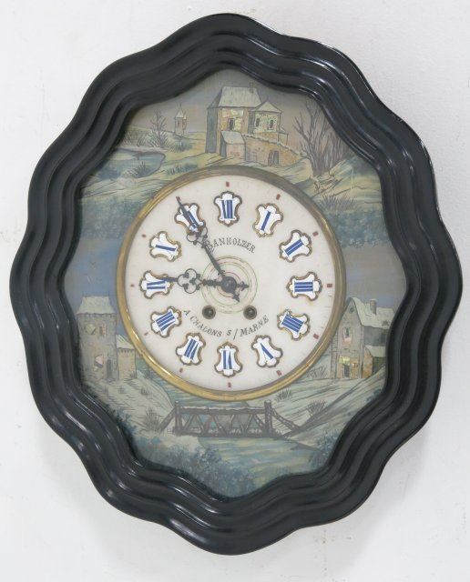 French Baker's wall clock
