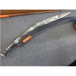 Scimitar sword & sheath