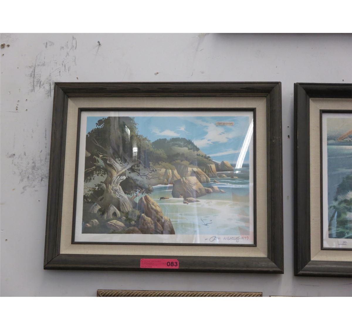 1977 Limited Edition Tom Nicholas lithograph