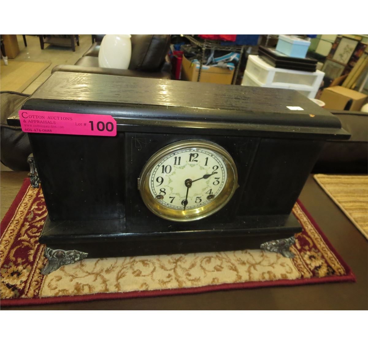 Vintage mantle clock - "The Sessions Clock Co"