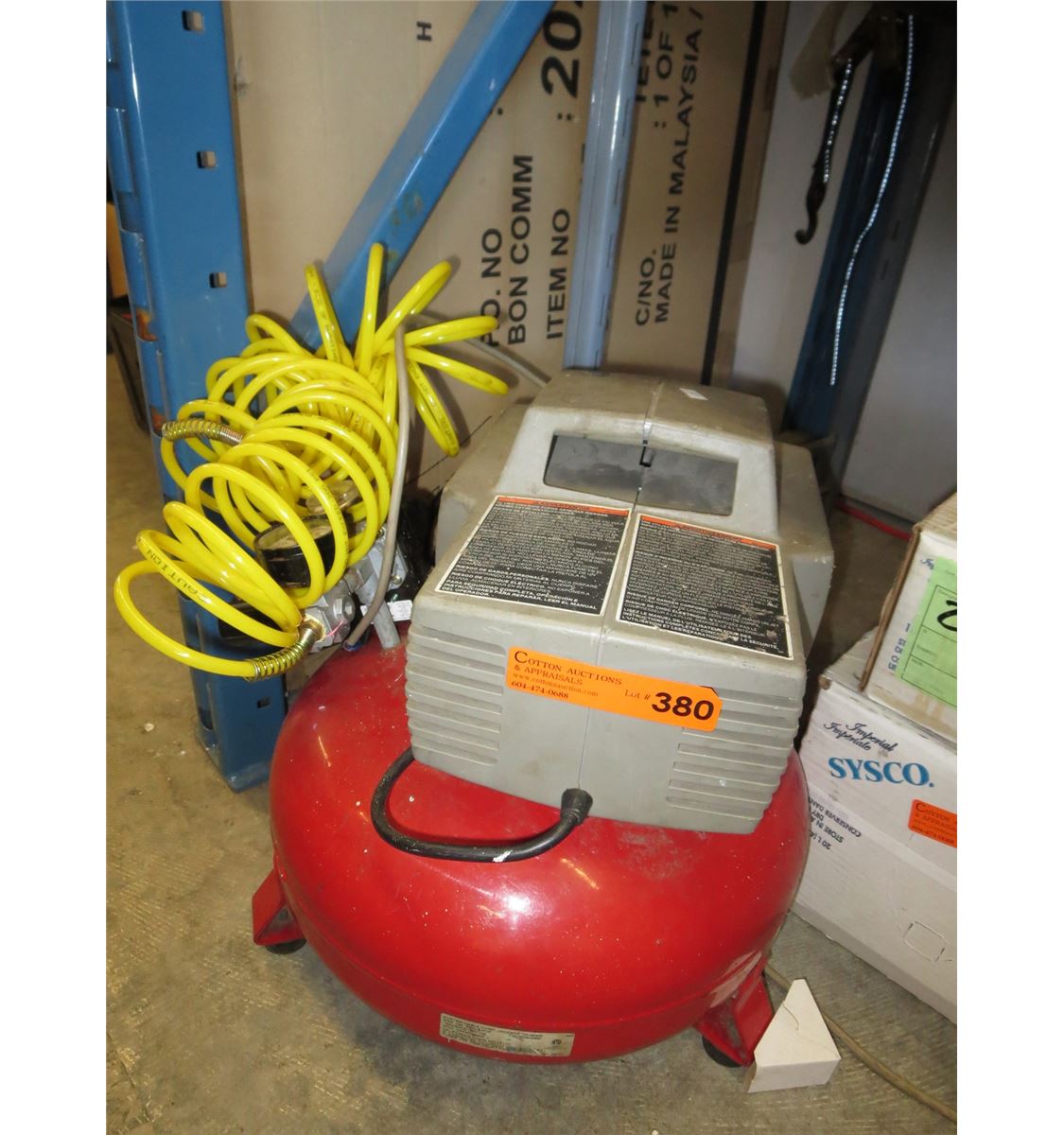 Porter Cable air compressor - 150 PSI