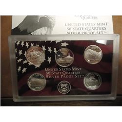 2006 SILVER US 50 STATE QUARTERS PROOF SET WITH BOX