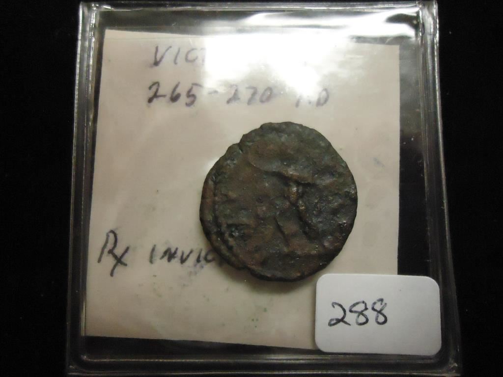 265-270 A.D. VICTORINUS ANCIENT COIN