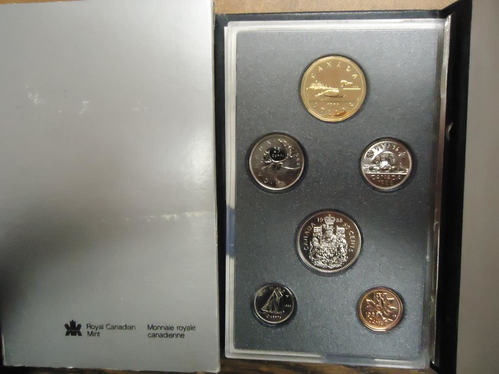 1988 CANADA SPECIMEN SET ORIGINAL ROYAL CANADIAN MINT PACKAGING