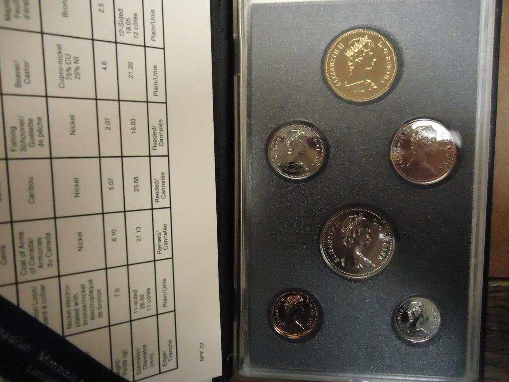 1988 CANADA SPECIMEN SET ORIGINAL ROYAL CANADIAN MINT PACKAGING