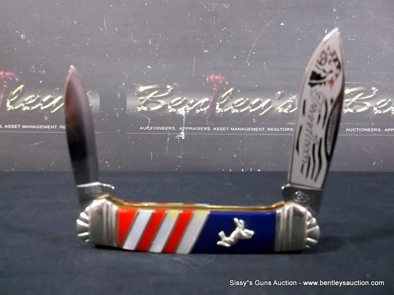 COLT-SAM COLT "FREEDOM" KNIFE, 2-BLADE, COMMEMORATIVE CT386