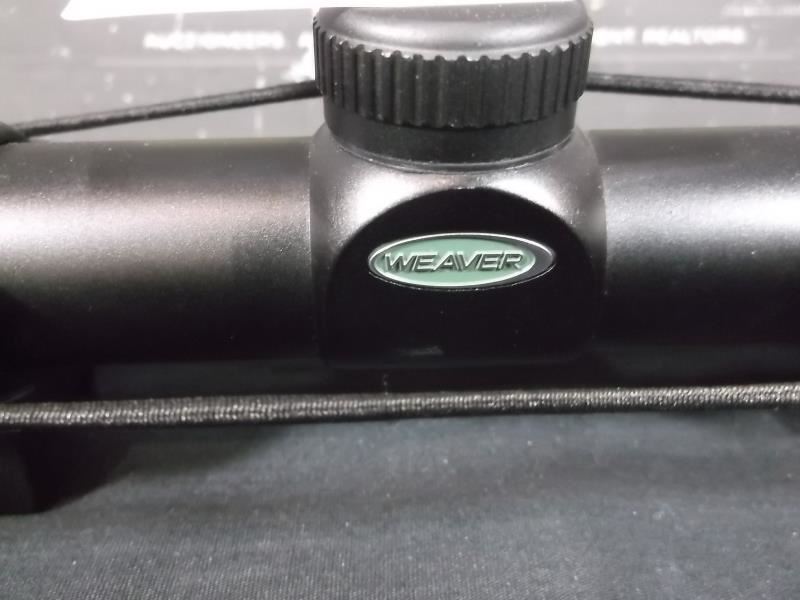 WEAVER 3-9 X 40MM ADJUSTABLE RIFLE SCOPE S/N 849800