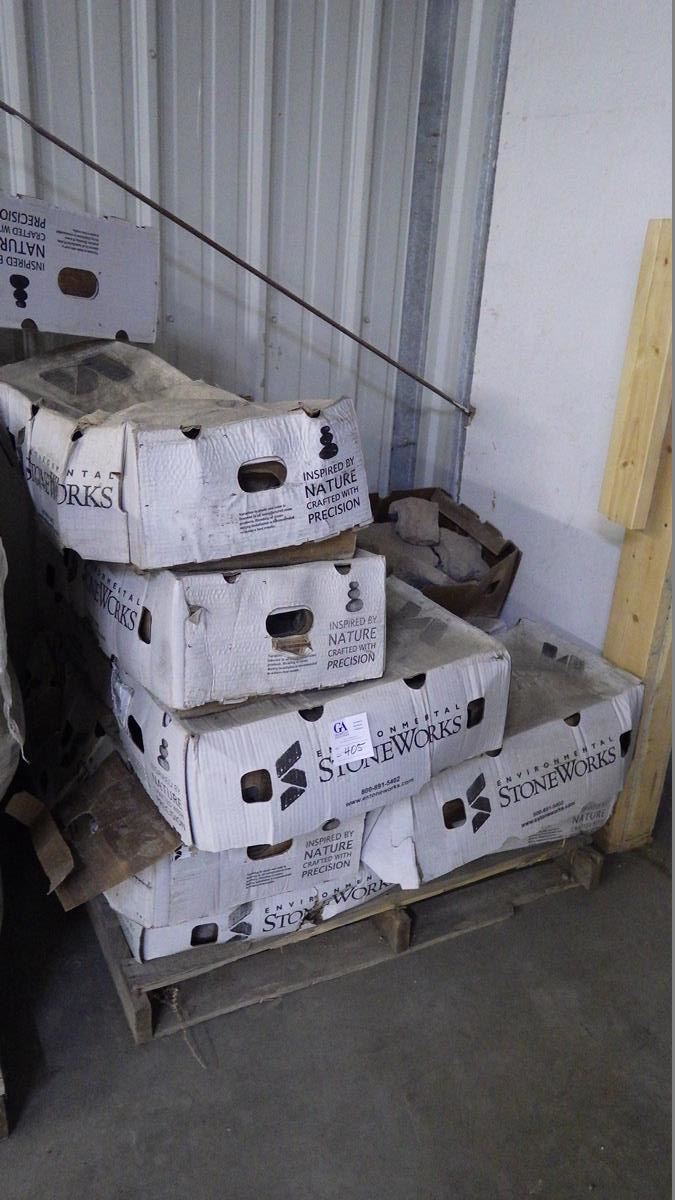 ESW Manufactured Stone Veneer- Rubble, Chardonnay Corners- 10 boxes, 80 ...