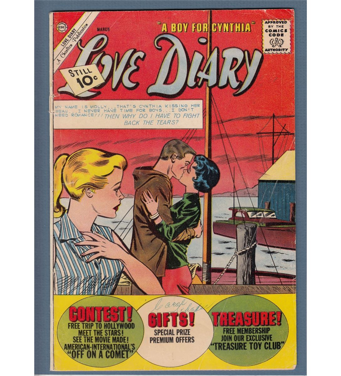 Love Diary #20(1962) S.A. Comic