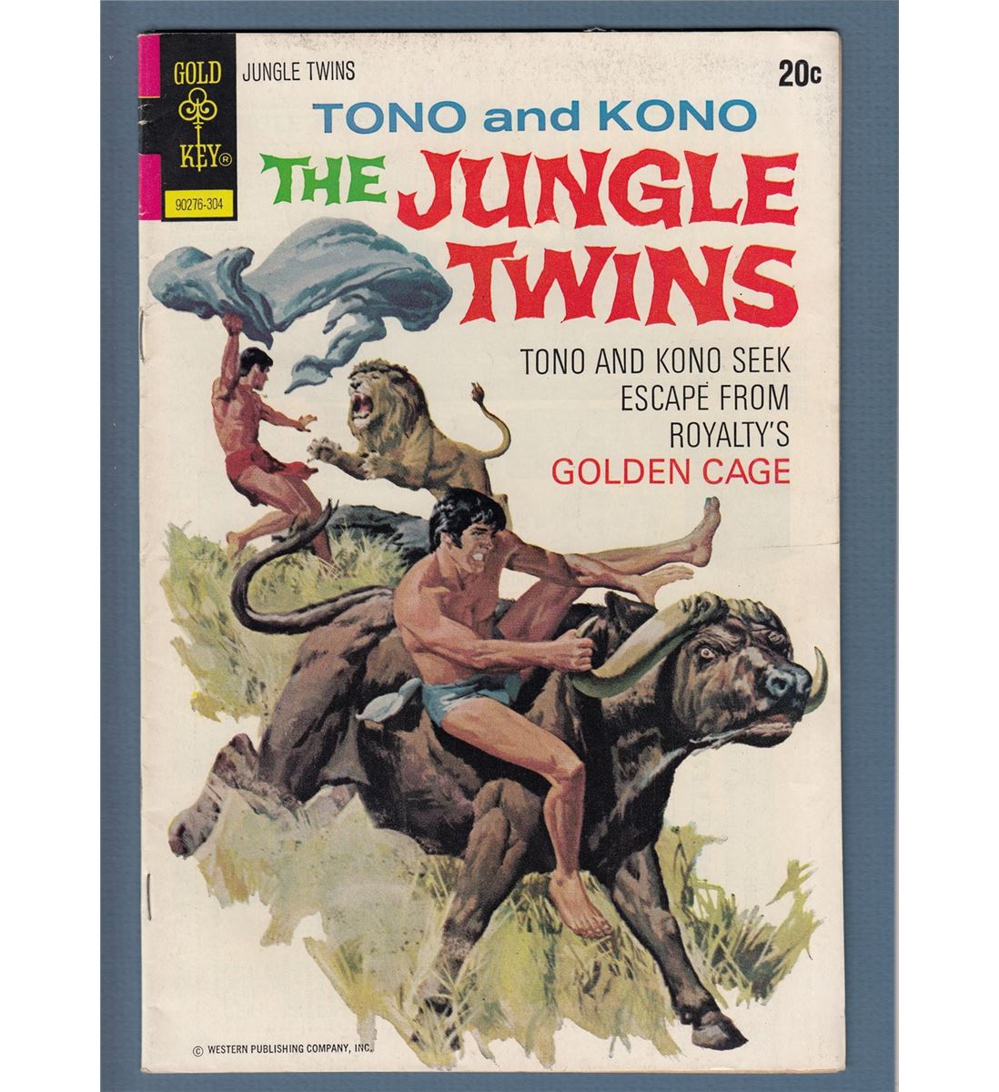 Tono & Kono Jungle Twins #5(1974) B.A.Comic