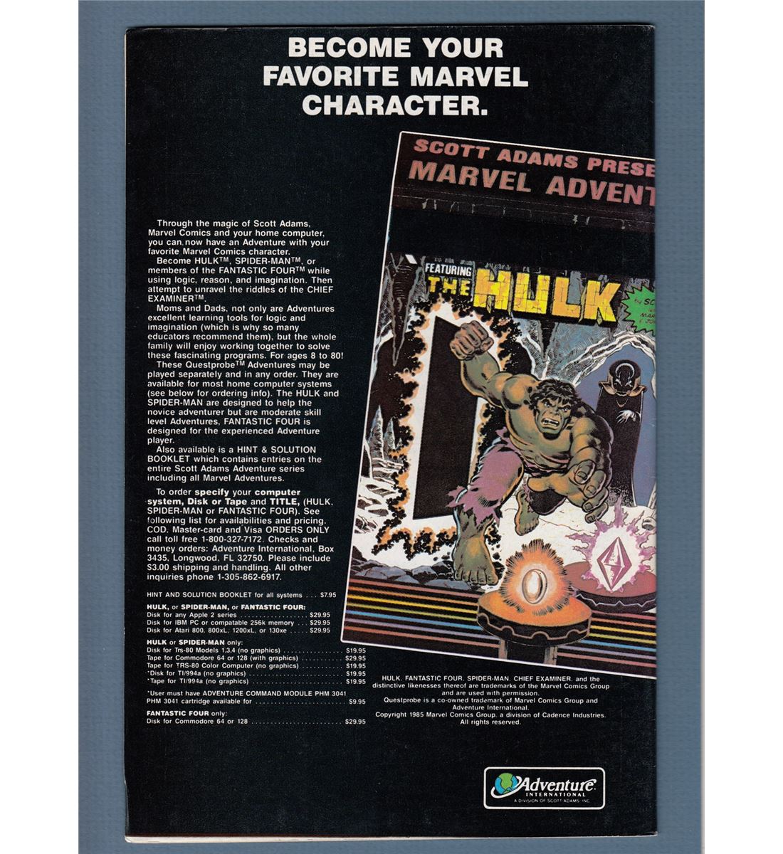 X-Men #205(1986) Wolverine solo comic