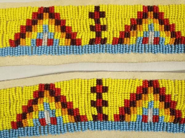 Native American Plains Indian Beaded Arm Bands