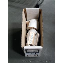 BOX: WOOD ROUND BASEBOARD BULLNOSE CORNERS