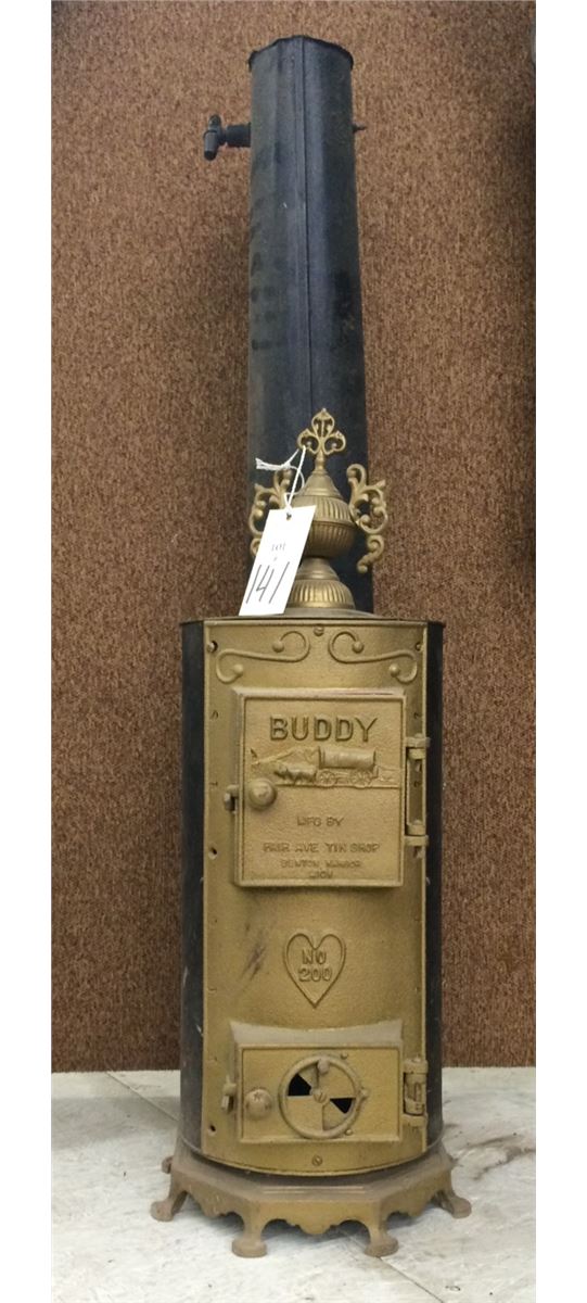 Antique "Buddy" Tent Stove