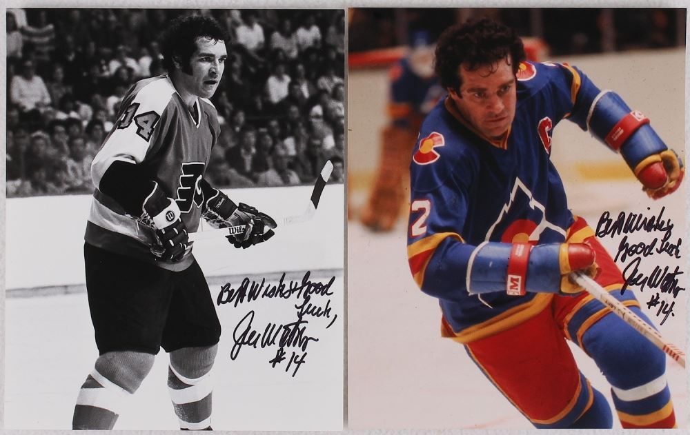 Lot of (2) Joe Watson Signed 8x10 Photos Inscribed "Best Wishes Good ...