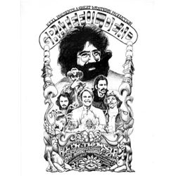 The Grateful Dead Concert Poster by Michael Priest