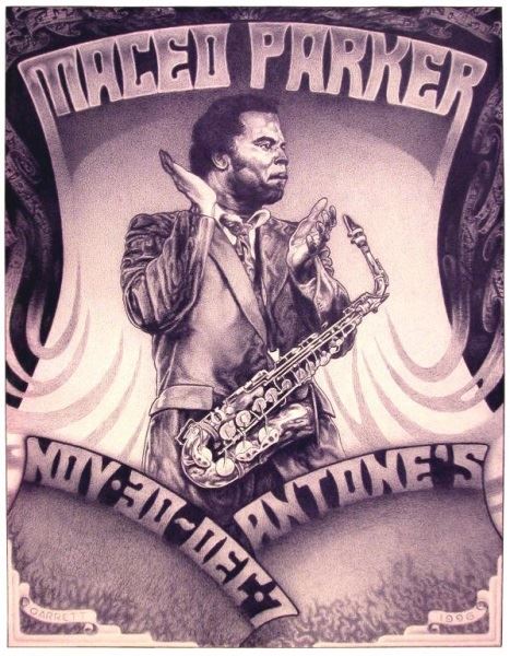 Maceo Parker Poster by Danny Garrett