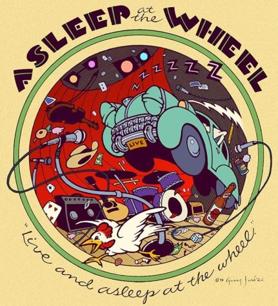 Asleep at The Wheel Album Cover Original Art 1979