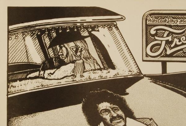 Freddie Fender & Doug Sahm Poster by Micael Priest