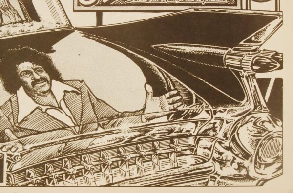 Freddie Fender & Doug Sahm Poster by Micael Priest