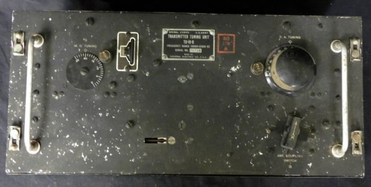 WWII Signal Corps US Army Transmitter Tuning Unit GE