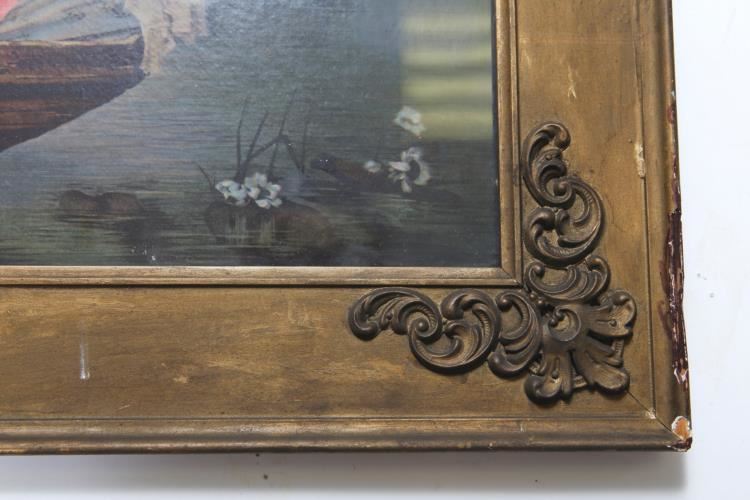 1902 Antique Ullman MFG CO New York Color Photo Gravure