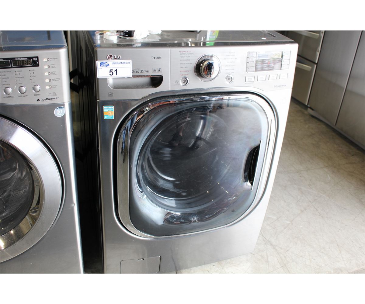 LG STEAM INVERTER DIRECT DRIVE FRONT LOAD WASHER LG STEAM INVERTER DIRECT DRIVE FRONT LOAD WASHER