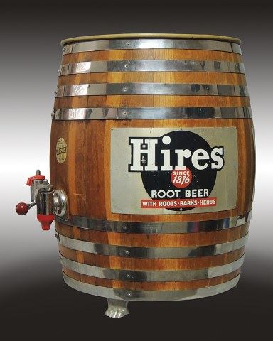 Classic old Hires Root beer dispenser