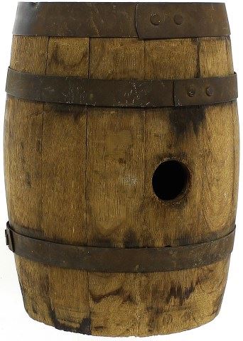Civil War period small oak gun powder barrel
