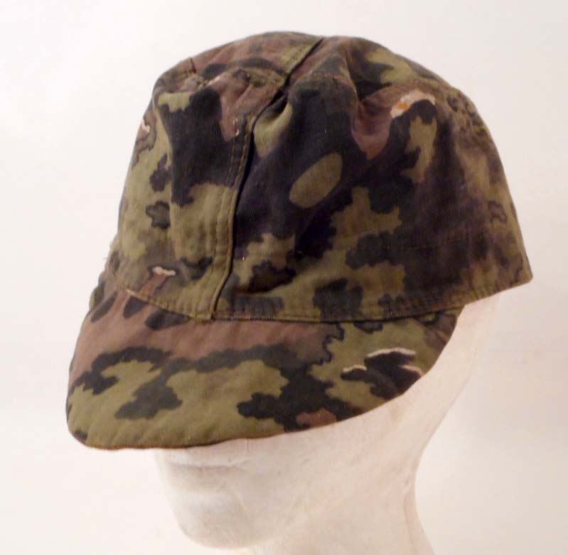 NAZI GERMAN CAMO REVERSE CAP SPRING AND FALL CAMO