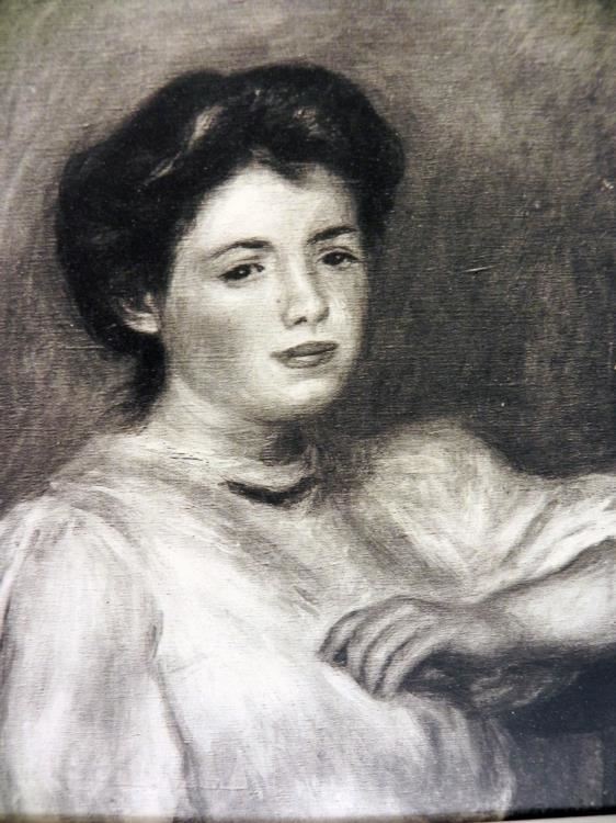 Renoir Portrait Mademoiselle Renee Riviere Engraving