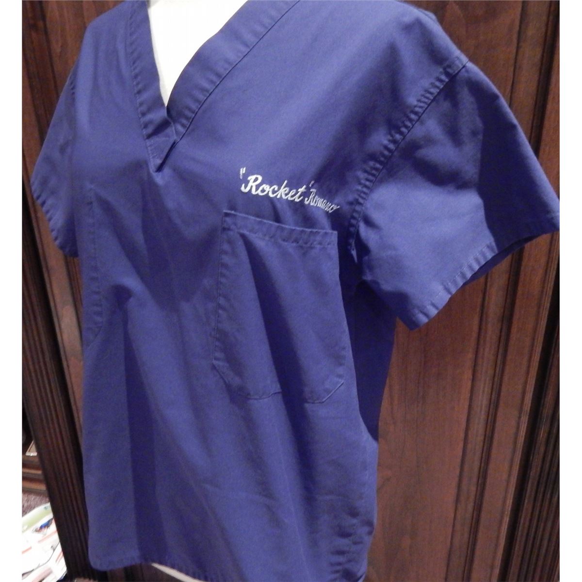 Paul McCrane "ER" Screen Worn Rocket Romano Scrubs