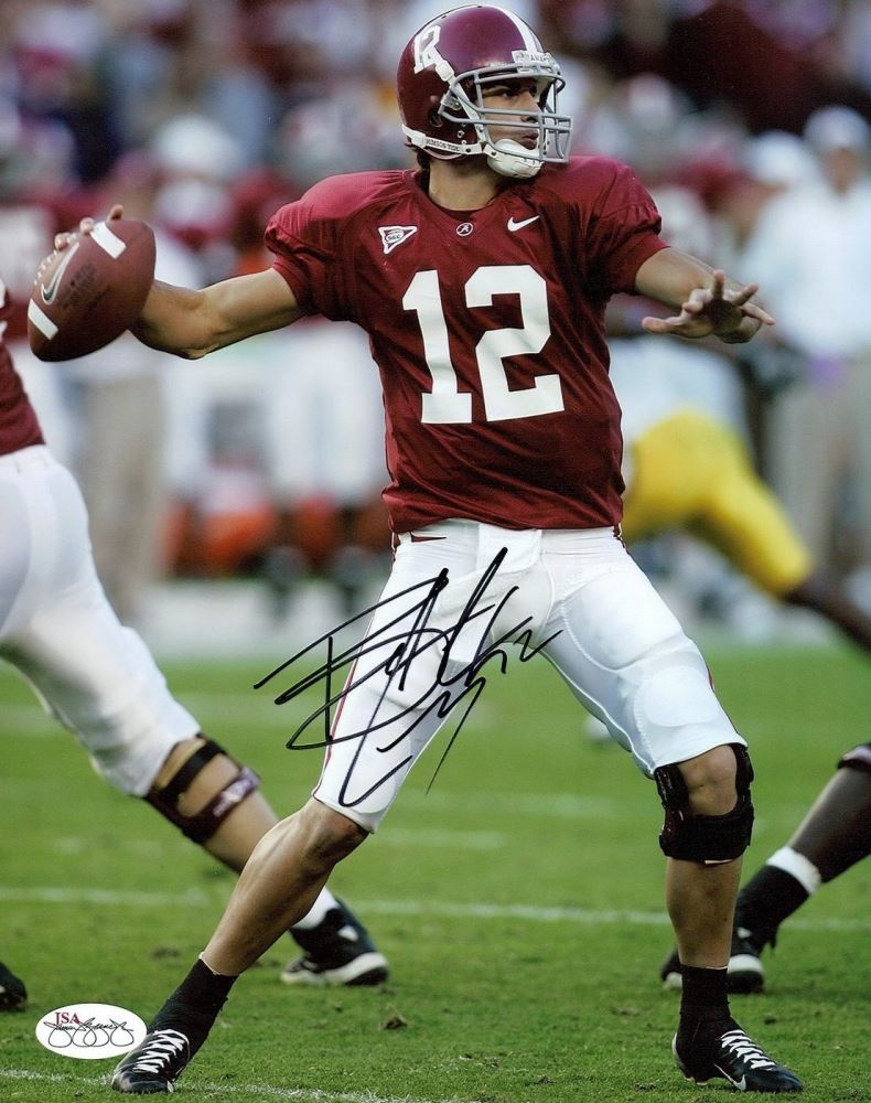 Brodie Croyle Signed Alabama 8x10 Photo (JSA SOA)