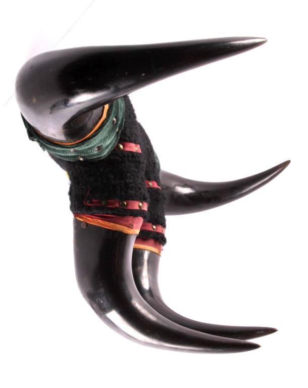 Western Buffalo Horn Rack early 1900