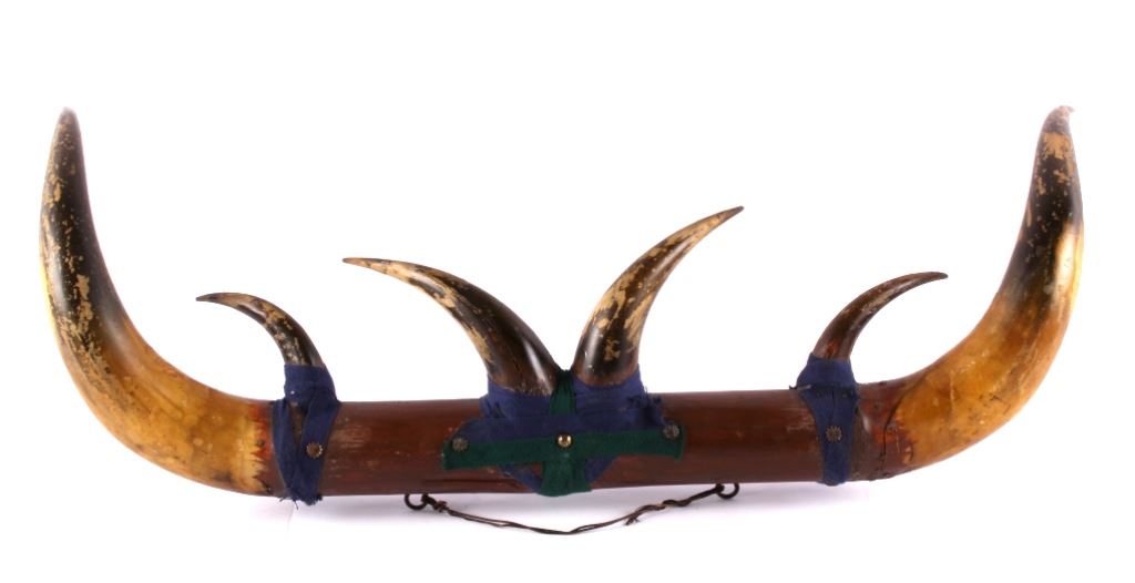 Montana Steer Horn Rack circa 1890