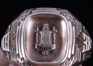 US West Point 1938 Graduation 10k Gold Ring