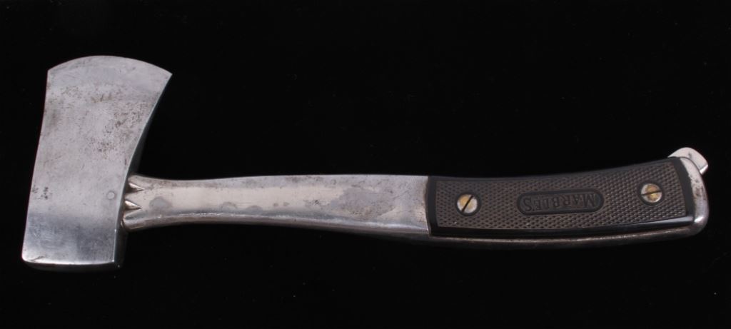 Marbles No. 2 Saftey Trappers Axe circa 1900-1915