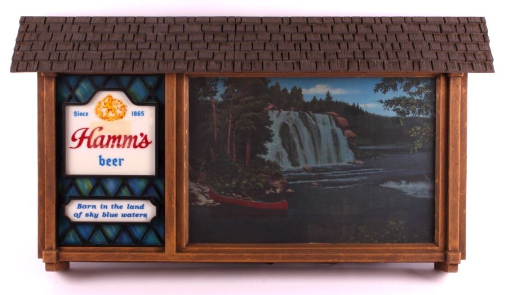 Hamm's Lighted Motion Sign